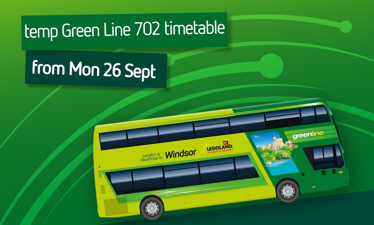 Temporary Timetable On Green Line 702 Reading Buses Temporary Timetable On Green Line 702 Reading Buses