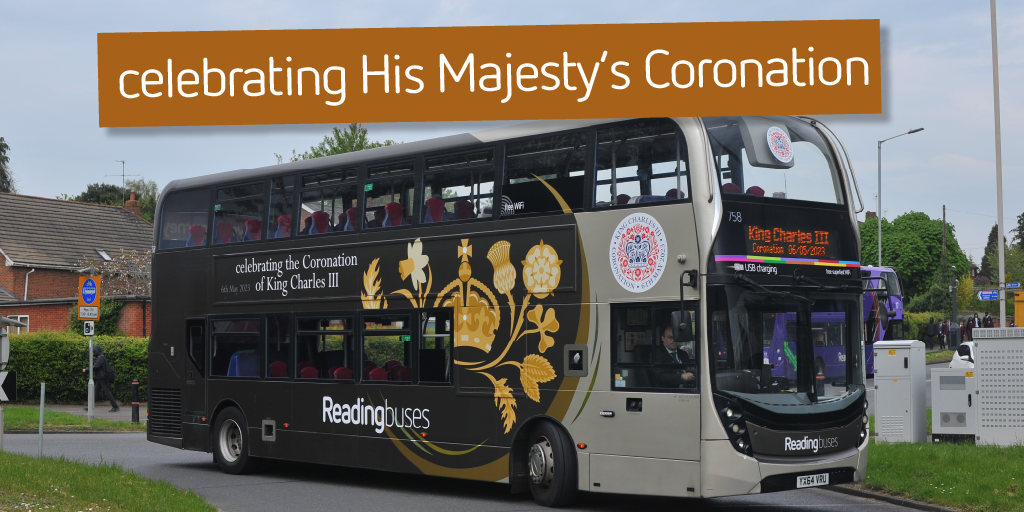 celebrating the Coronation - Reading Buses