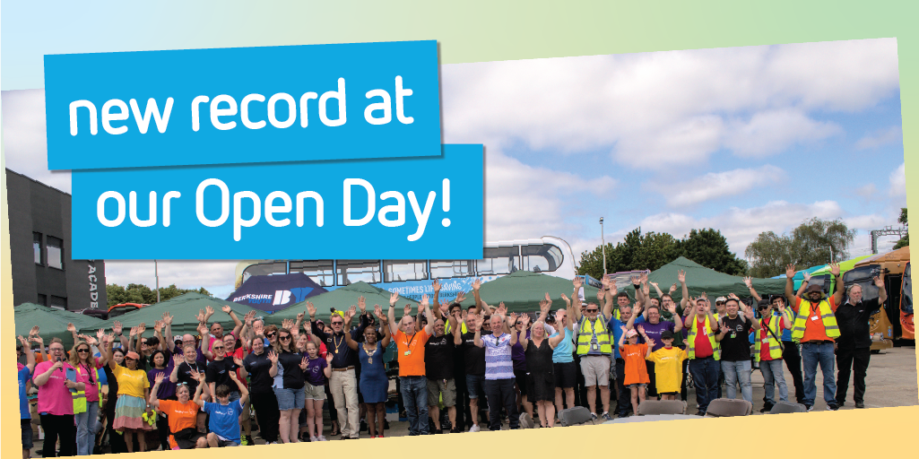 a record-breaking Open day - Reading Buses