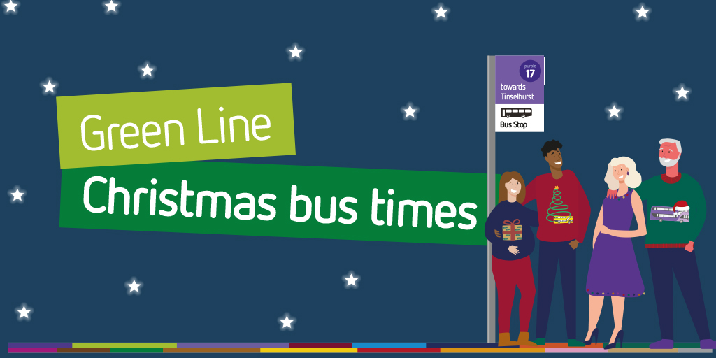 Green Line Christmas bus times - Reading Buses