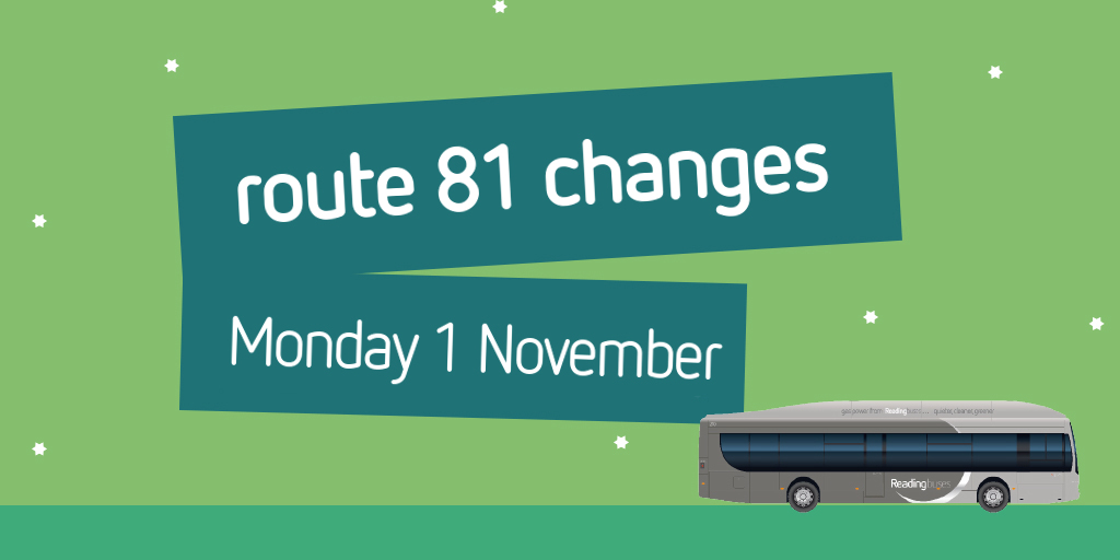 Timetable Change On Route 81 Reading Buses Timetable Change On Route 81 Reading Buses
